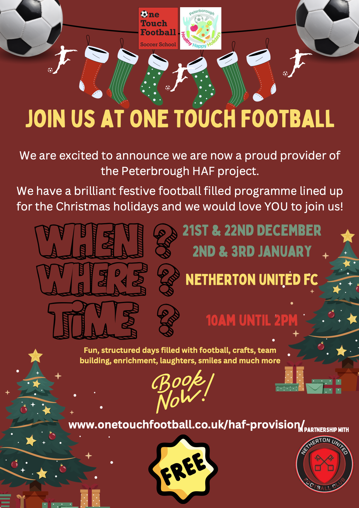 HAF Provision - One Touch Football